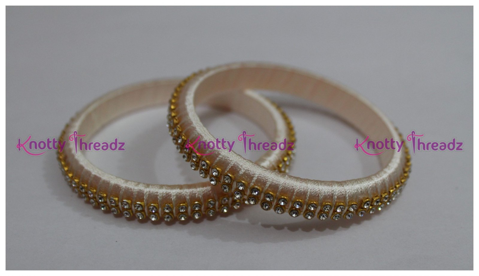 Silk Thread Bangles - Knotty Threadz