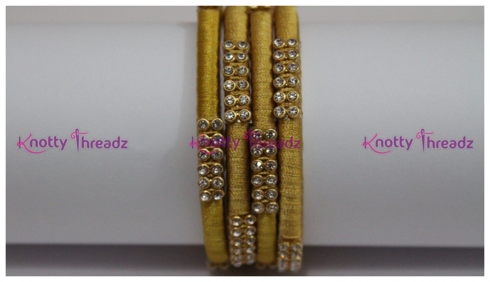 Silk Thread Bangles - Knotty Threadz
