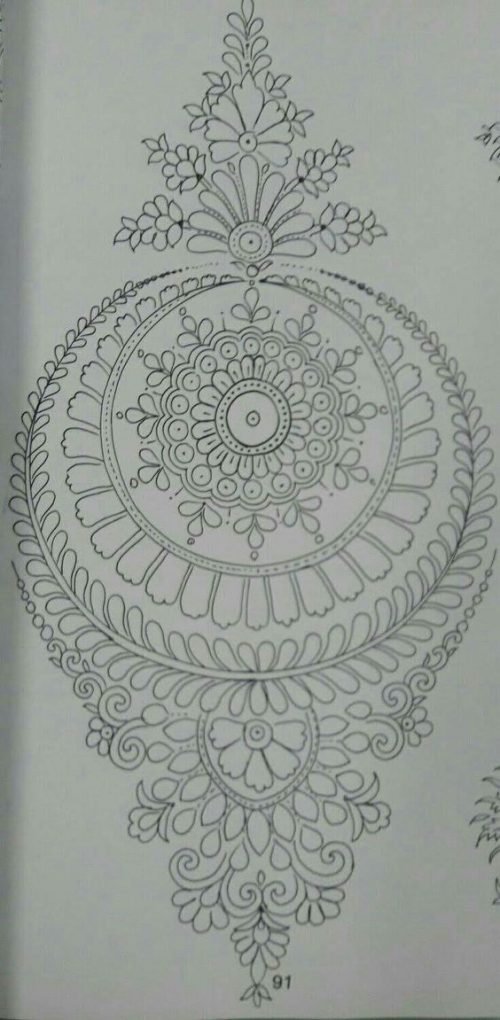 Aari or Maggam Work Ready Designs - Printable | Useful for Beginners ...