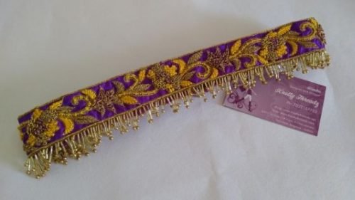 Customized Maggam Work Waist Belts - Knotty Threadz