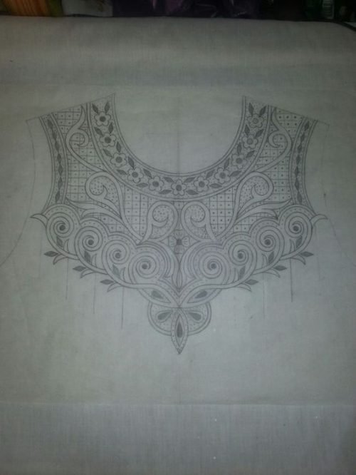 Heavy Bridal Embroidery Designs - Printable - Knotty Threadz